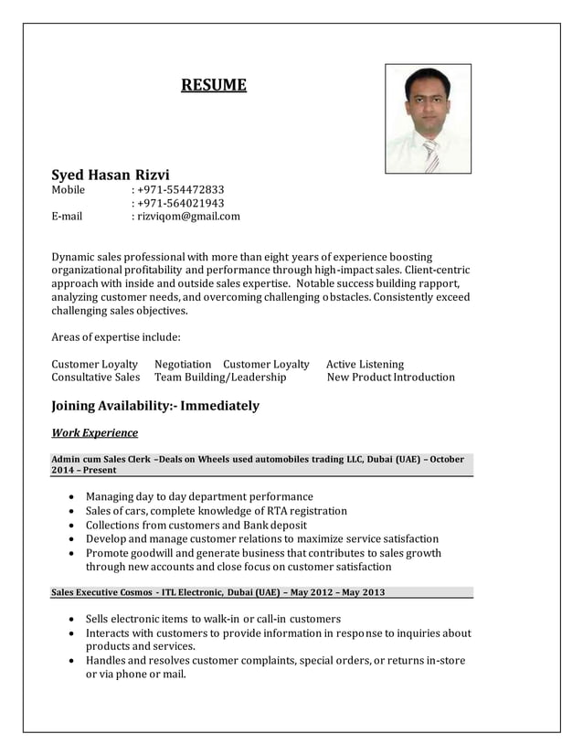 Hasan_Rizvi_Resume IND | PDF