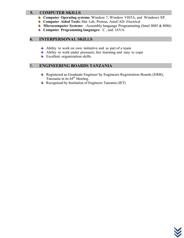 JUMA, mbaya CV - new | PDF