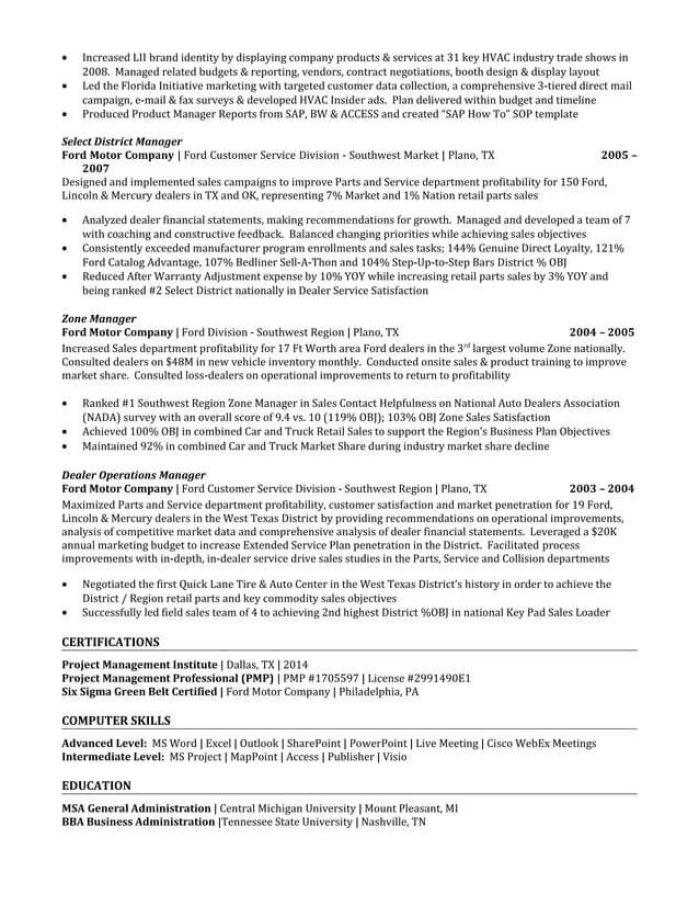 Veronica Issa - MSA PMP Resume - Jan 2017 | DOC