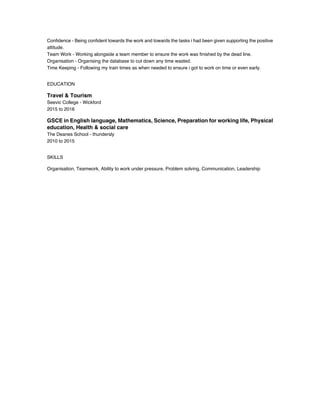 Natalie rust Cv | PDF