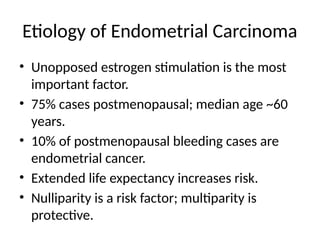 carcinoma of endometrium- introduction.pptx