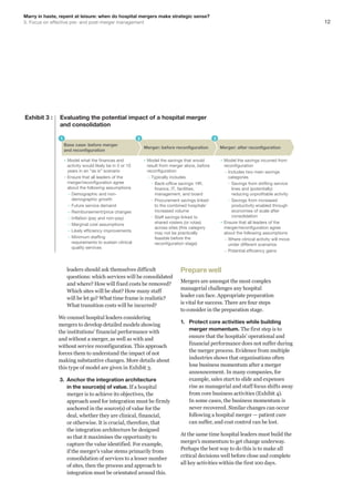 Hospital Mergers_e-version | PDF | Mergers and Acquisitions | Business ...