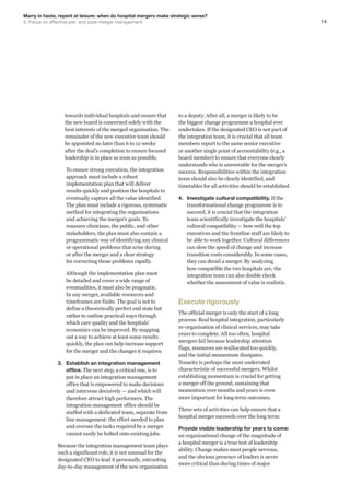 Hospital Mergers_e-version | PDF | Mergers and Acquisitions | Business ...