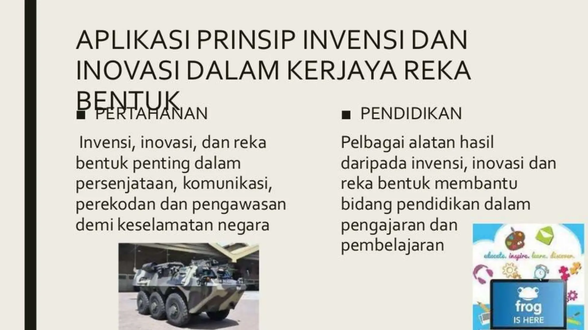 SLIDESHOW INVENSI DAN INOVASI DALAM REKA BENTUK | PPT