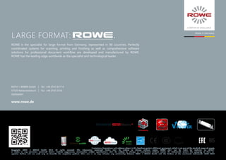 ROWE BROCHURE | PPT
