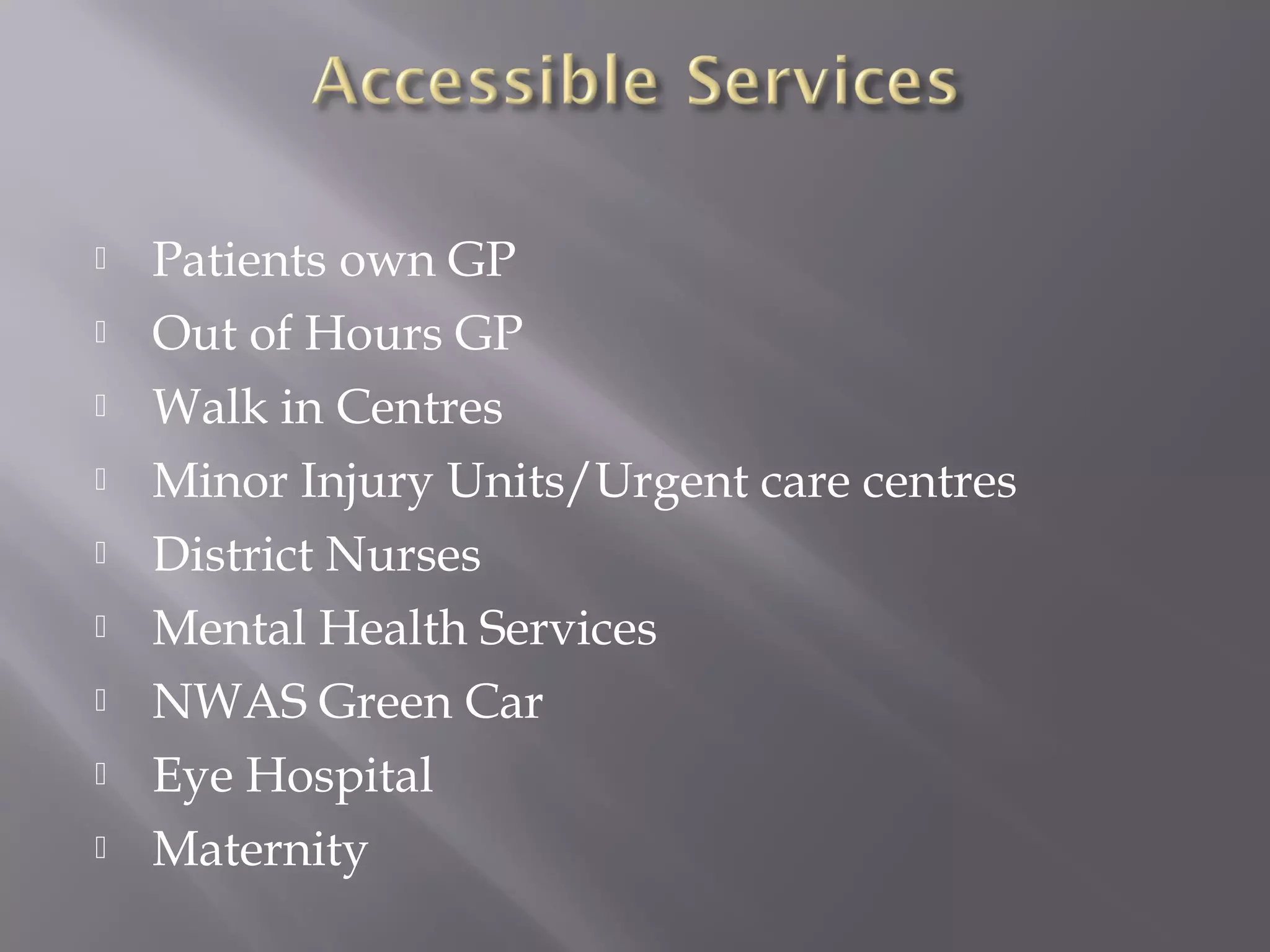 Benefits & Barriers to Clinical Secondary Triage | PPT