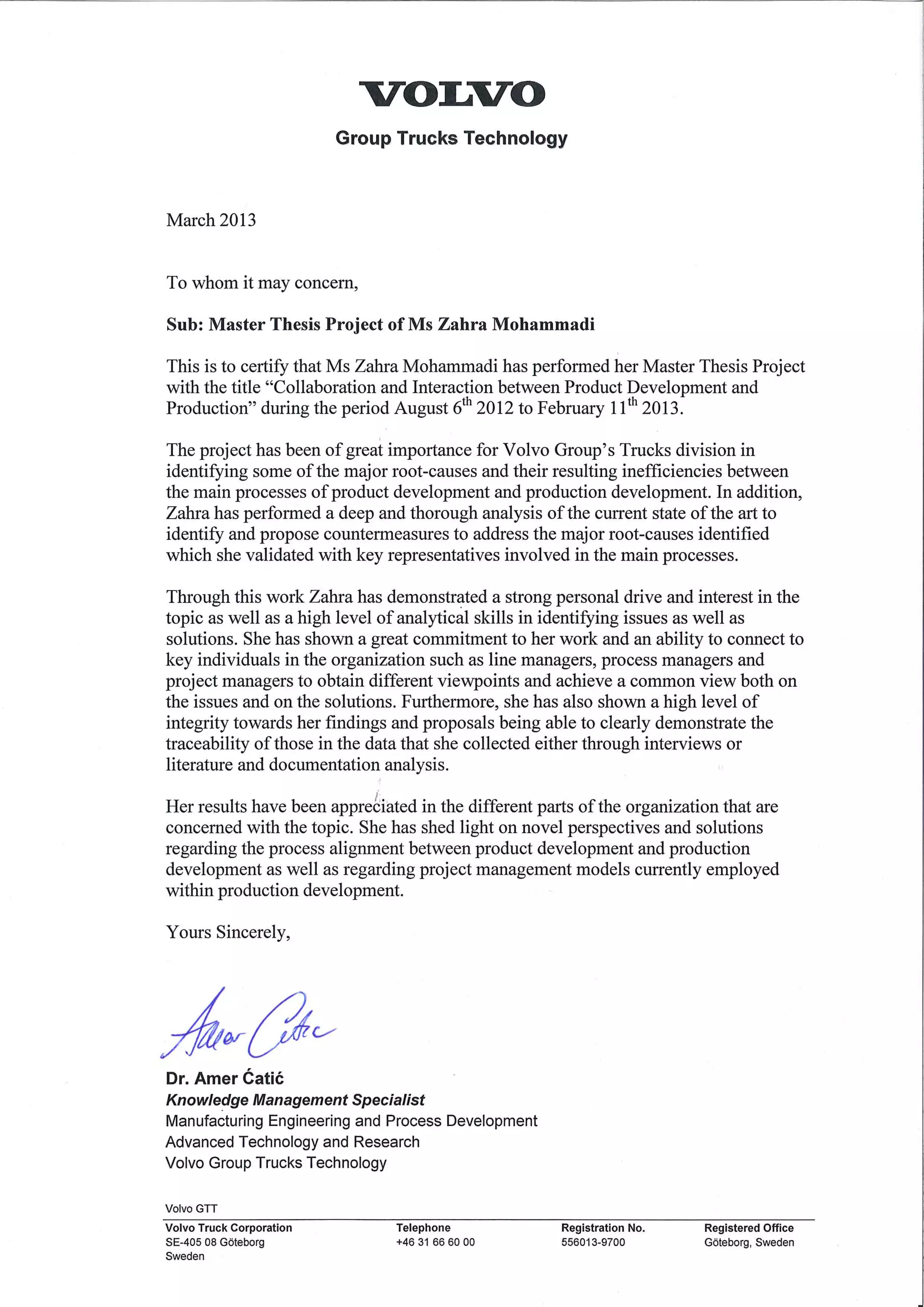 Three Recommendation Letters | PDF | Business | Business and Finance