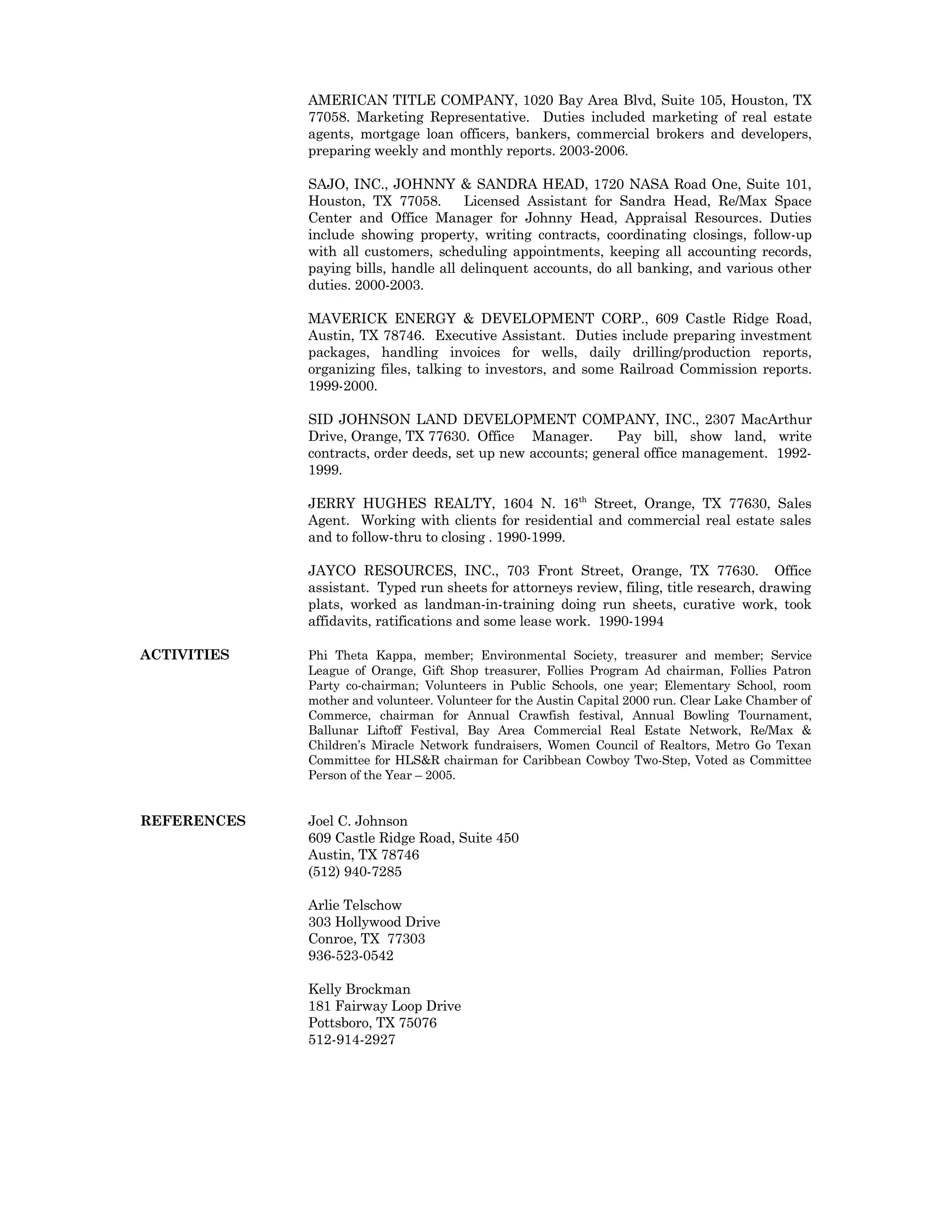 new SHEILA ALLEN resume | PDF