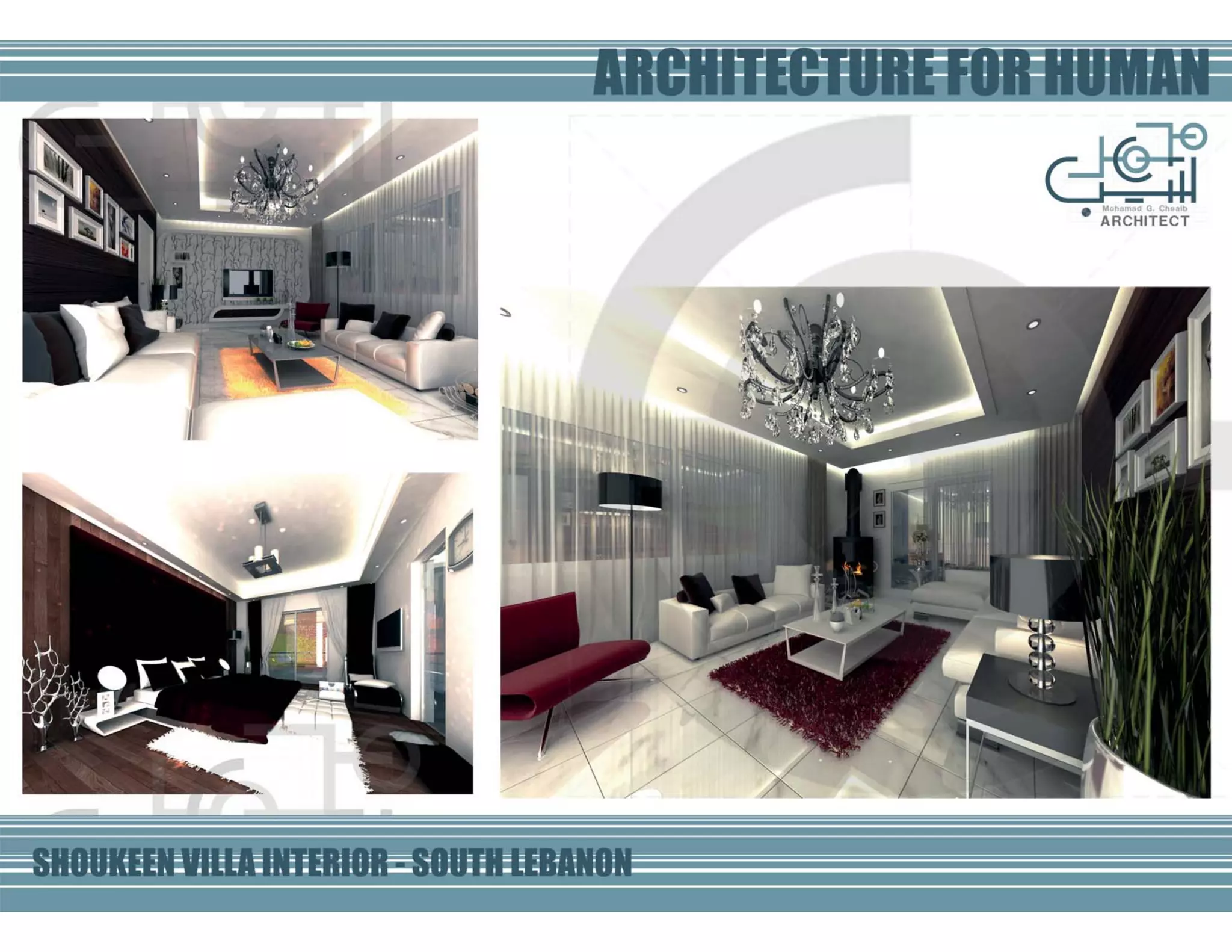 ARCHITECT MOHAMAD CHEAIB PORTFOLIO | PDF | Retail Property | Real Estate