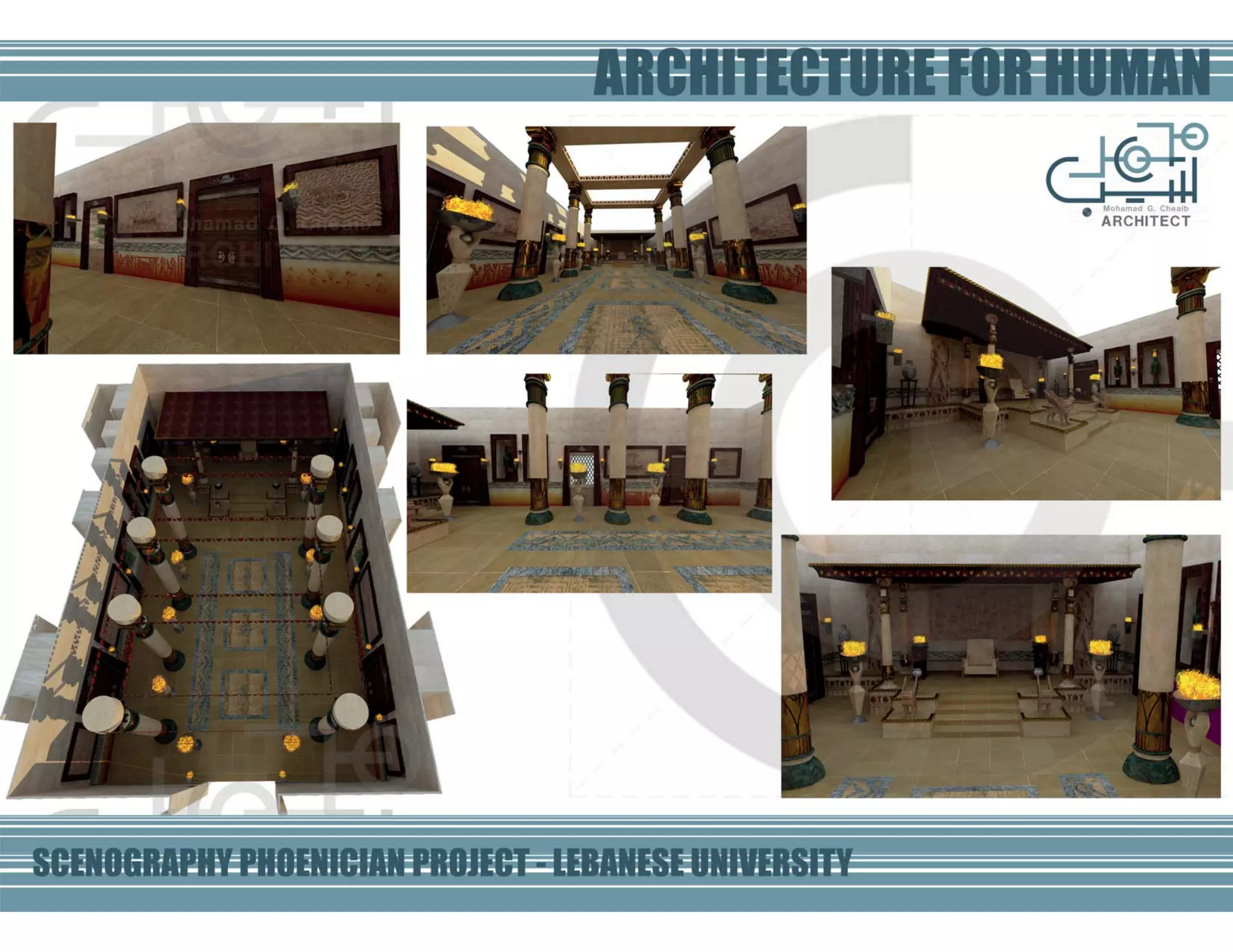 ARCHITECT MOHAMAD CHEAIB PORTFOLIO | PDF | Retail Property | Real Estate