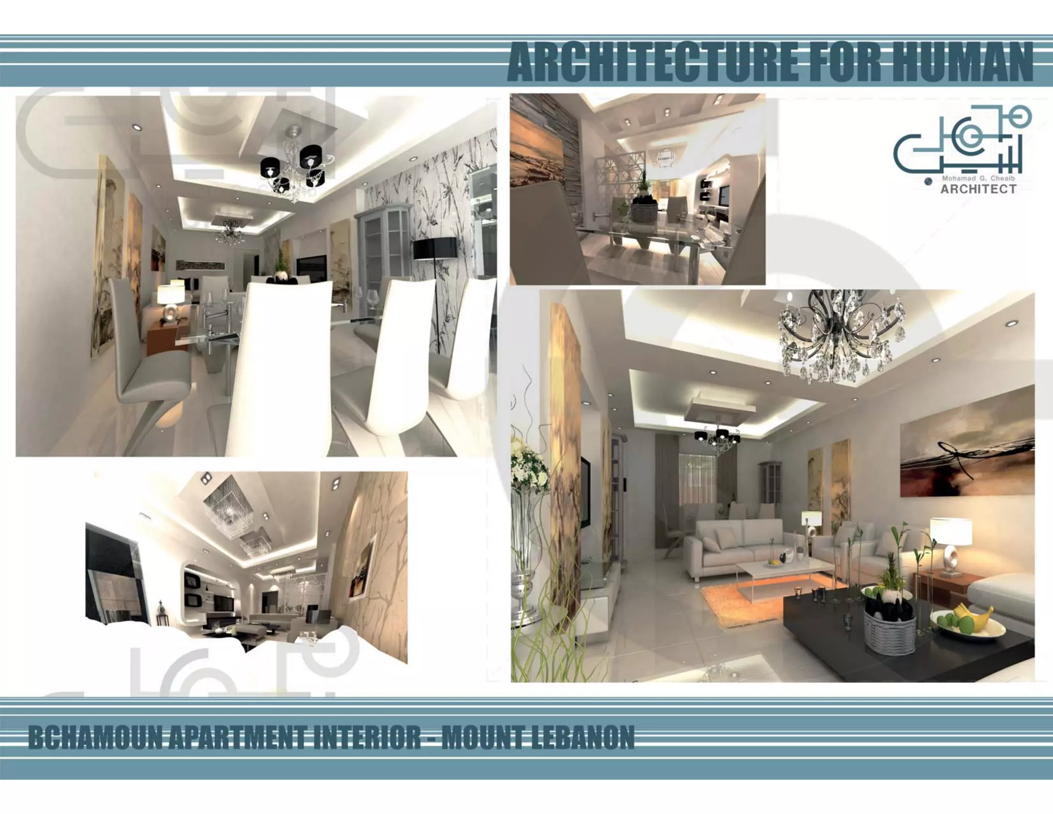 ARCHITECT MOHAMAD CHEAIB PORTFOLIO | PDF | Retail Property | Real Estate