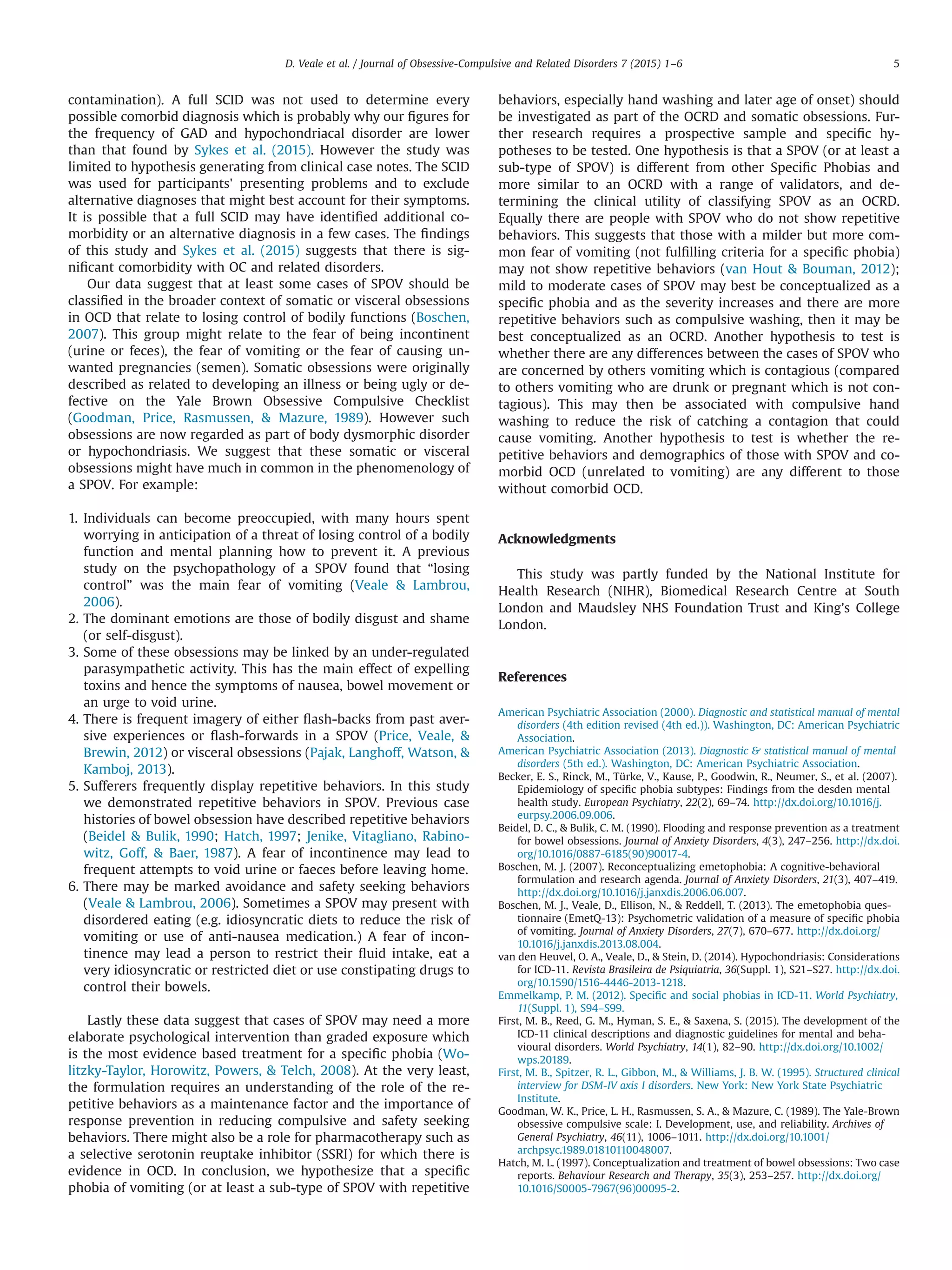 Veale, Hennig & Gledhill (2015) | PDF