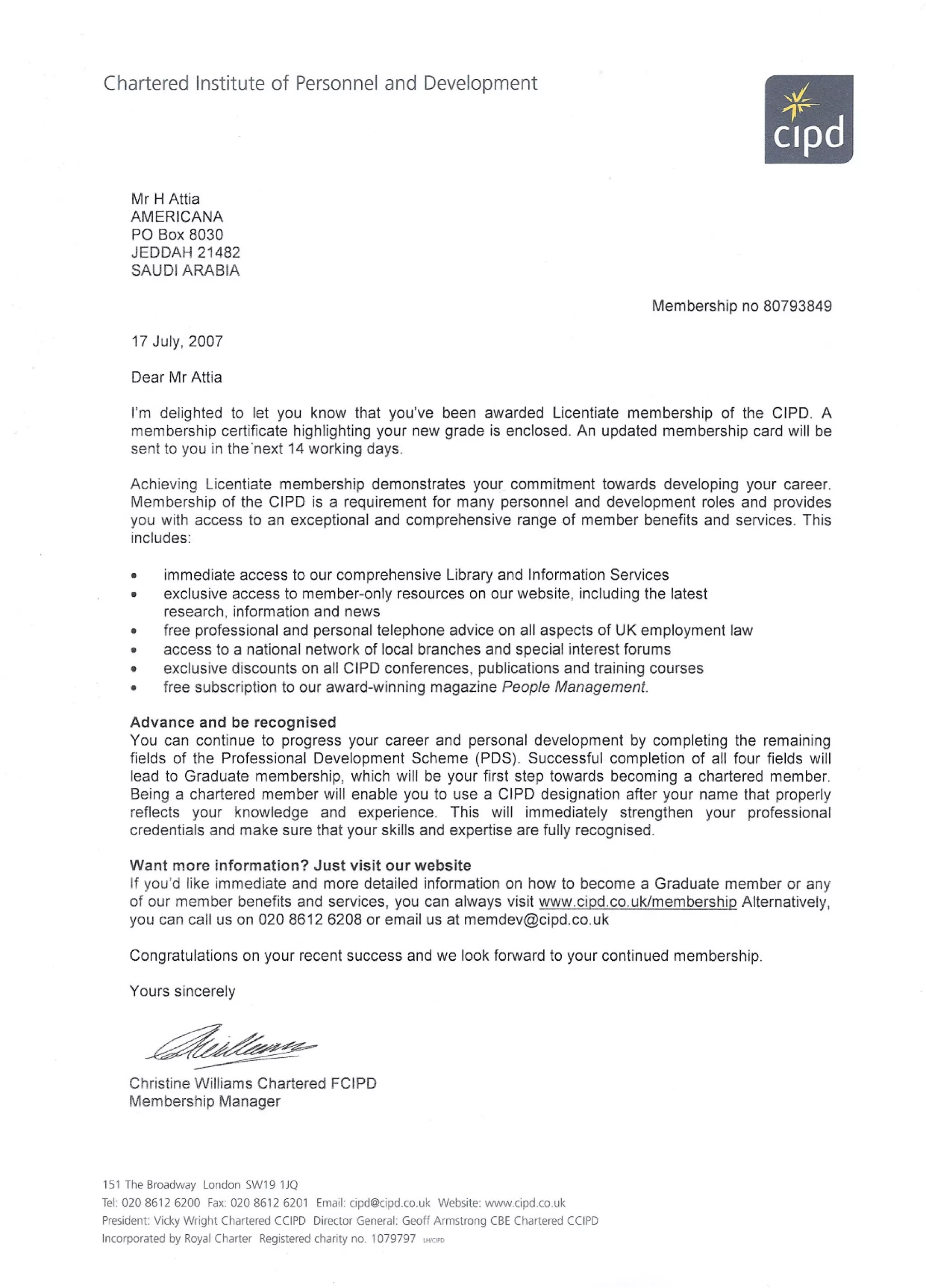 CIPD Certificate -UK | PDF