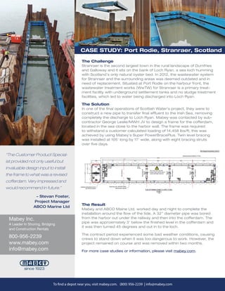 SPP Loch Ryan Case Study | PDF