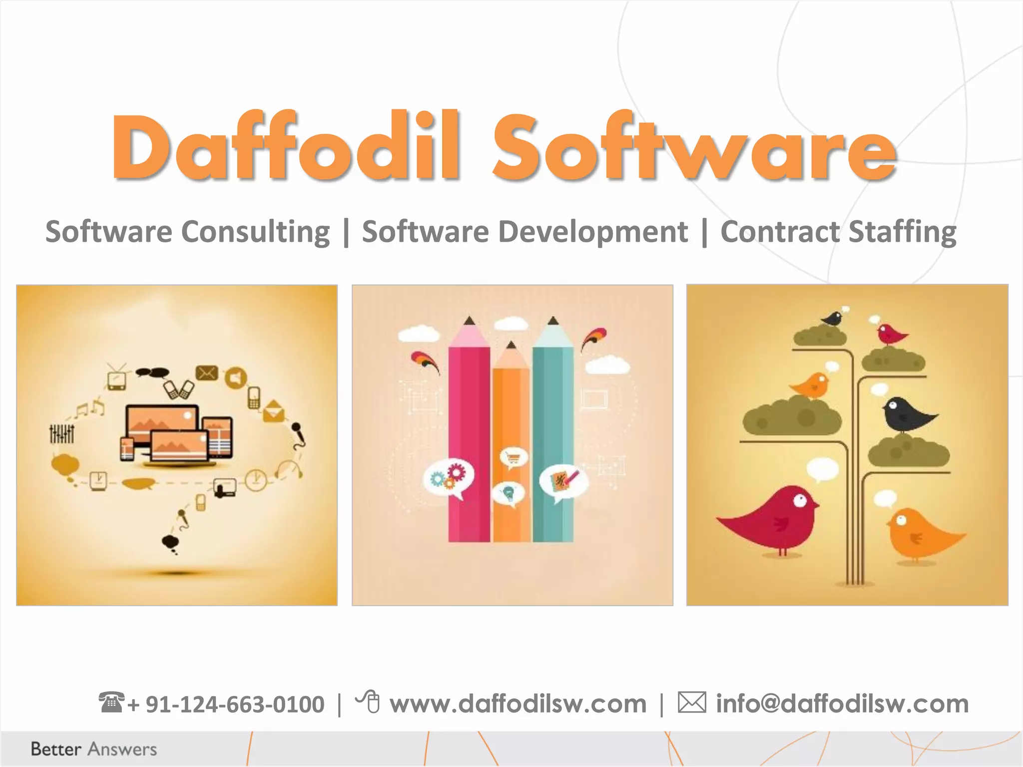Daffodil Software - Corporate Resume | PPT