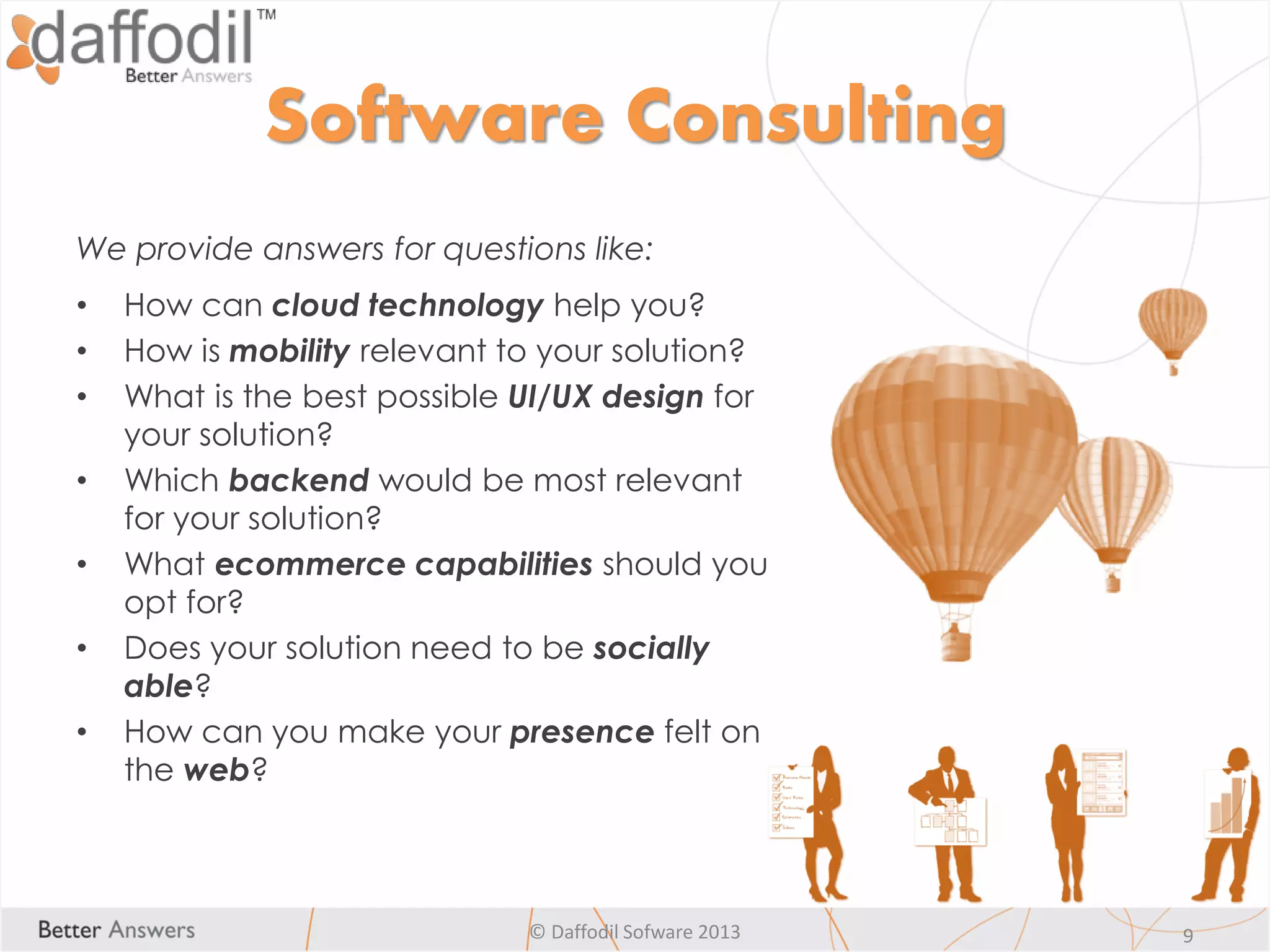 Daffodil Software - Corporate Resume | PPT