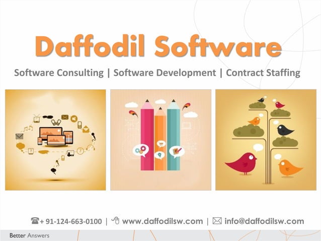 Daffodil Software - Corporate Resume | PPT