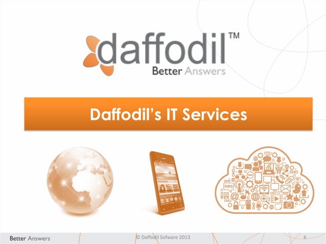 Daffodil Software - Corporate Resume | PPT