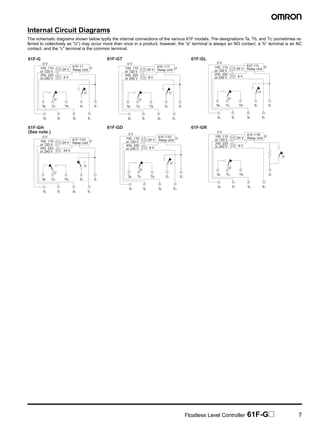 61 f floatless level controller datasheet | PDF