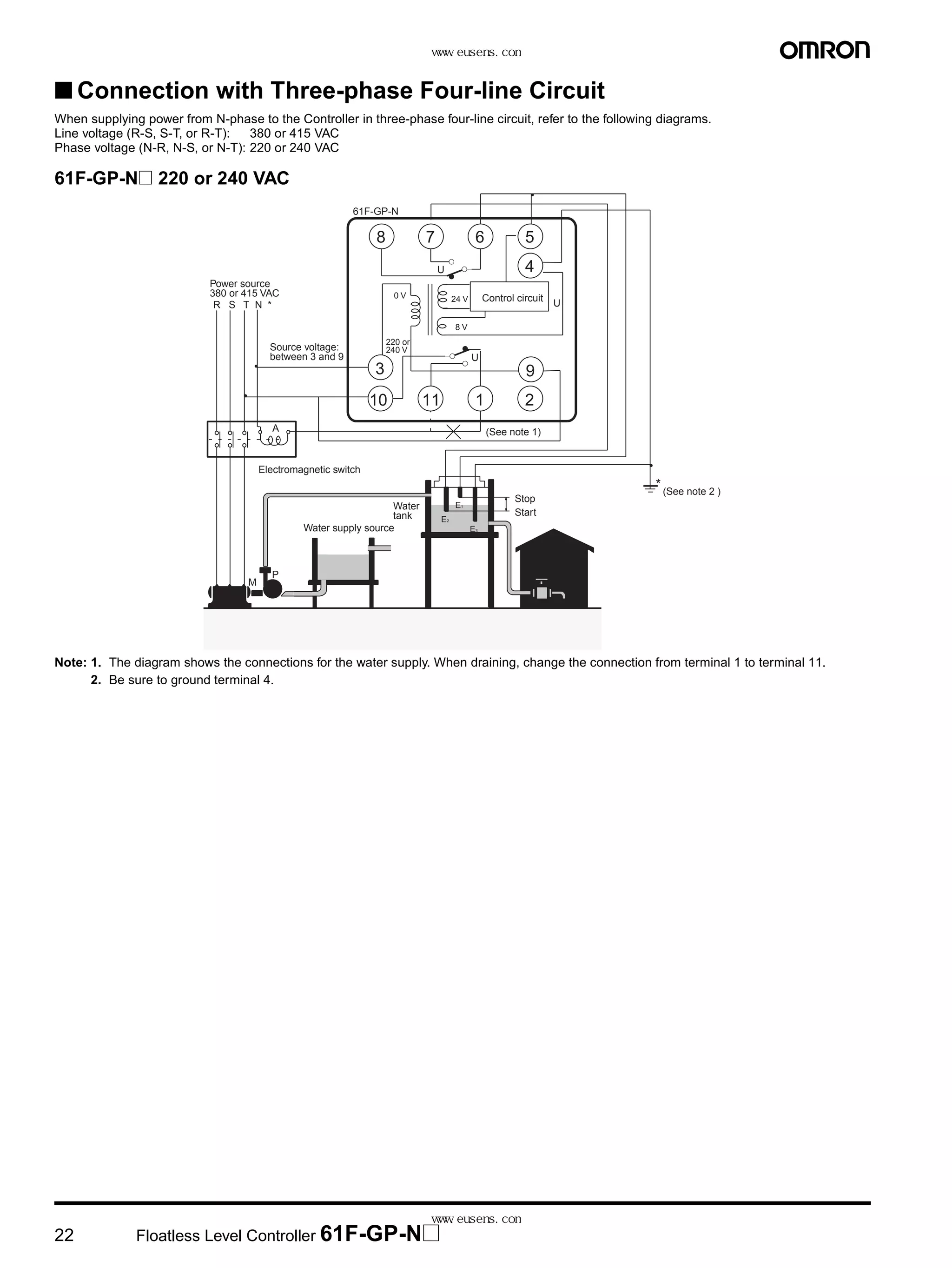 61F Floatless Level Controller Datasheet | PDF