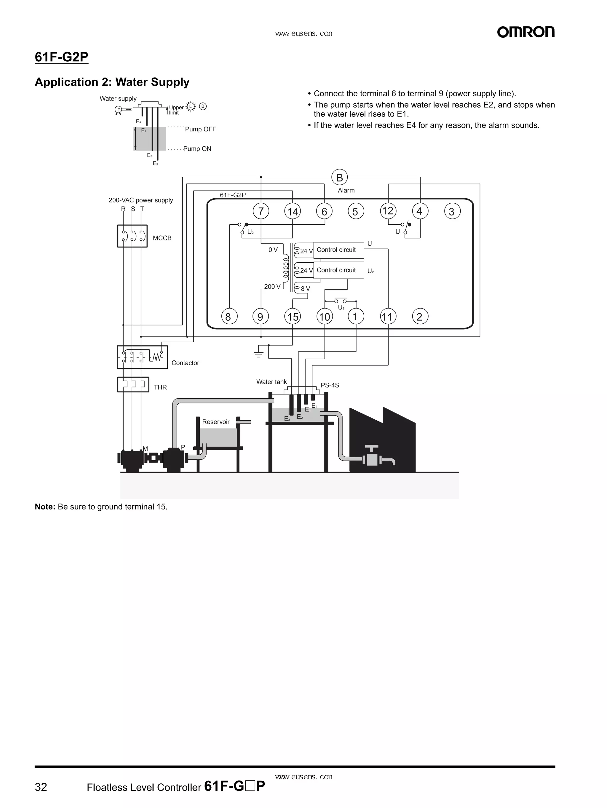 61F Floatless Level Controller Datasheet | PDF