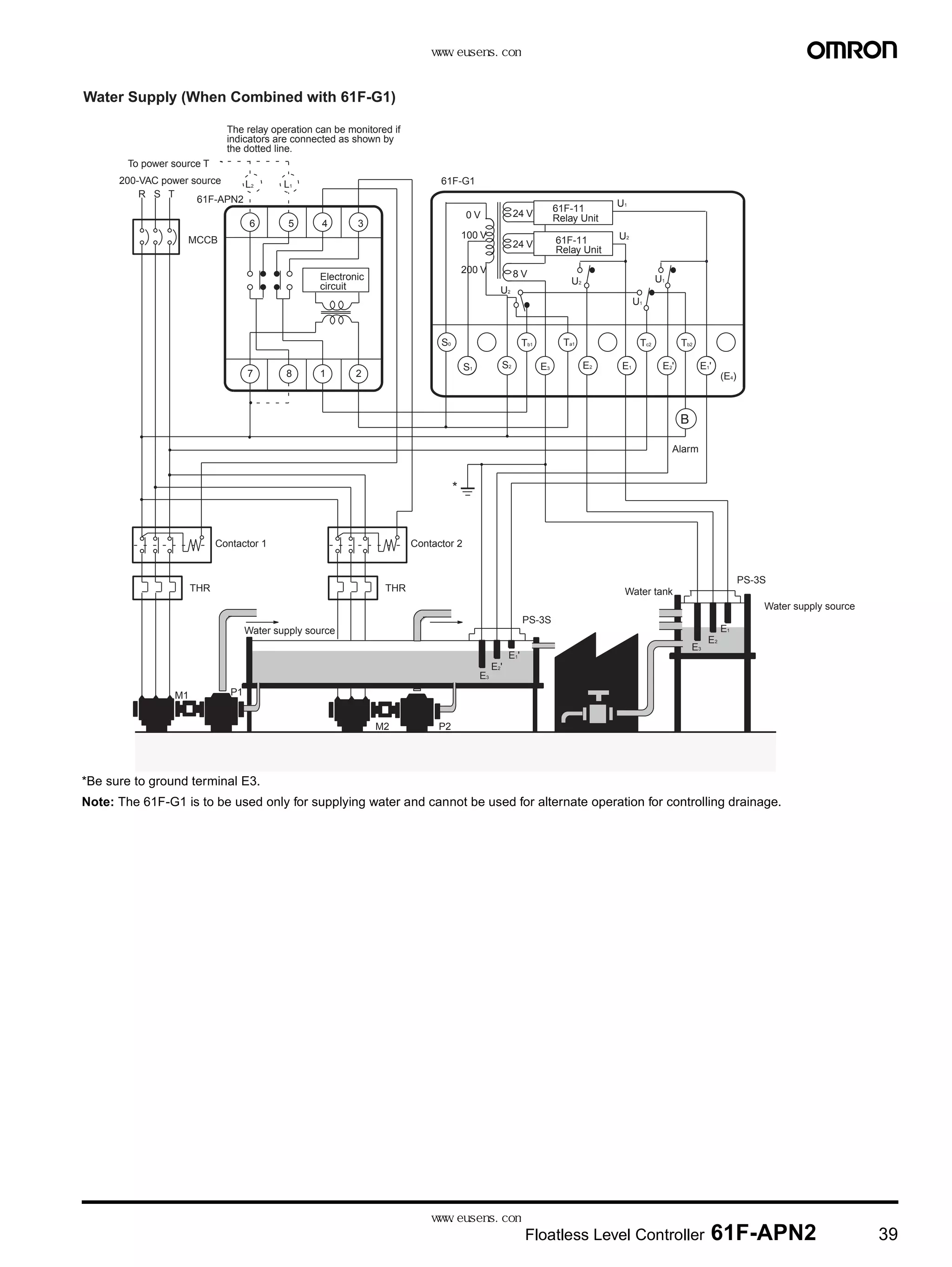61F Floatless Level Controller Datasheet | PDF