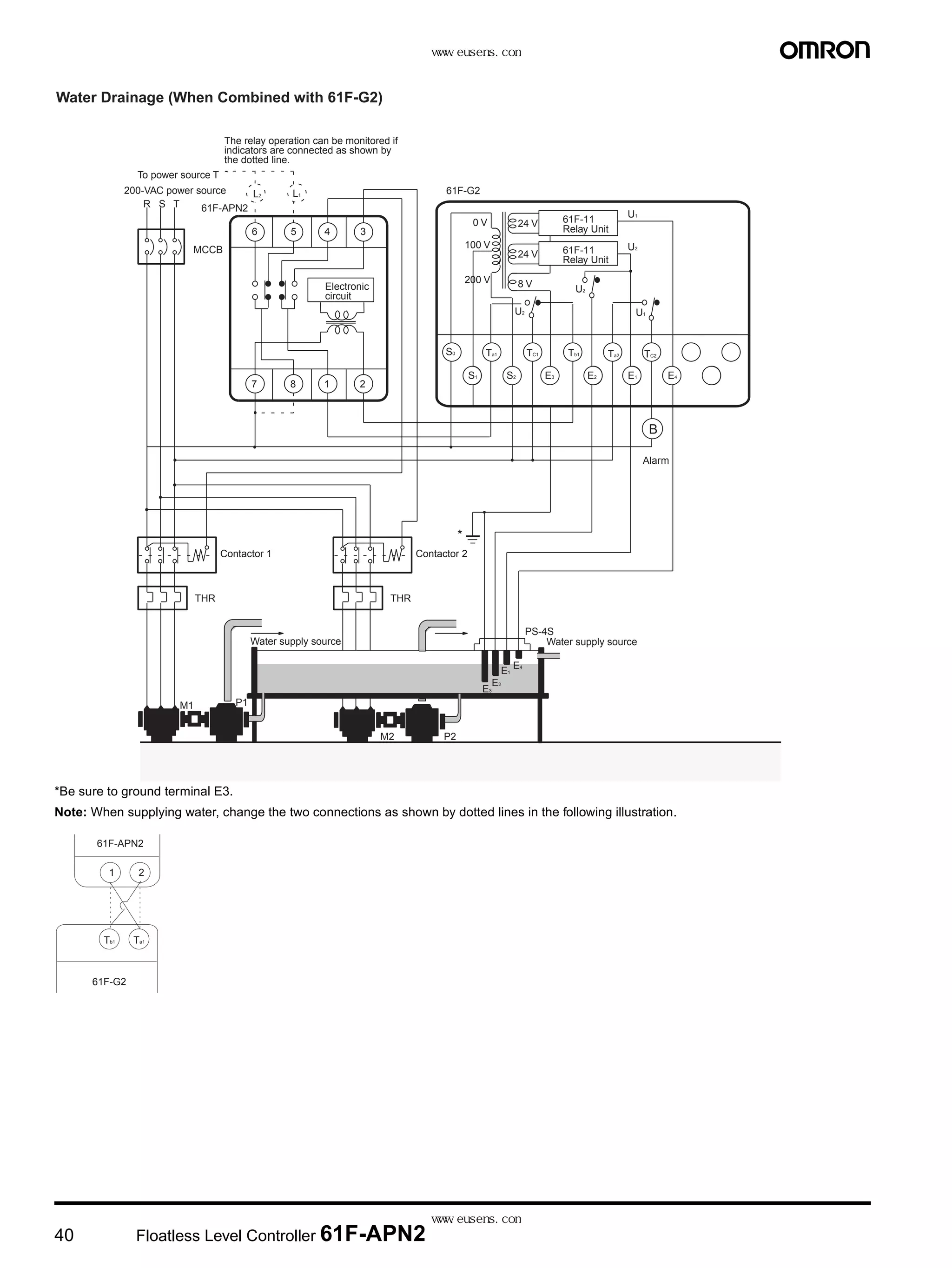 61F Floatless Level Controller Datasheet | PDF