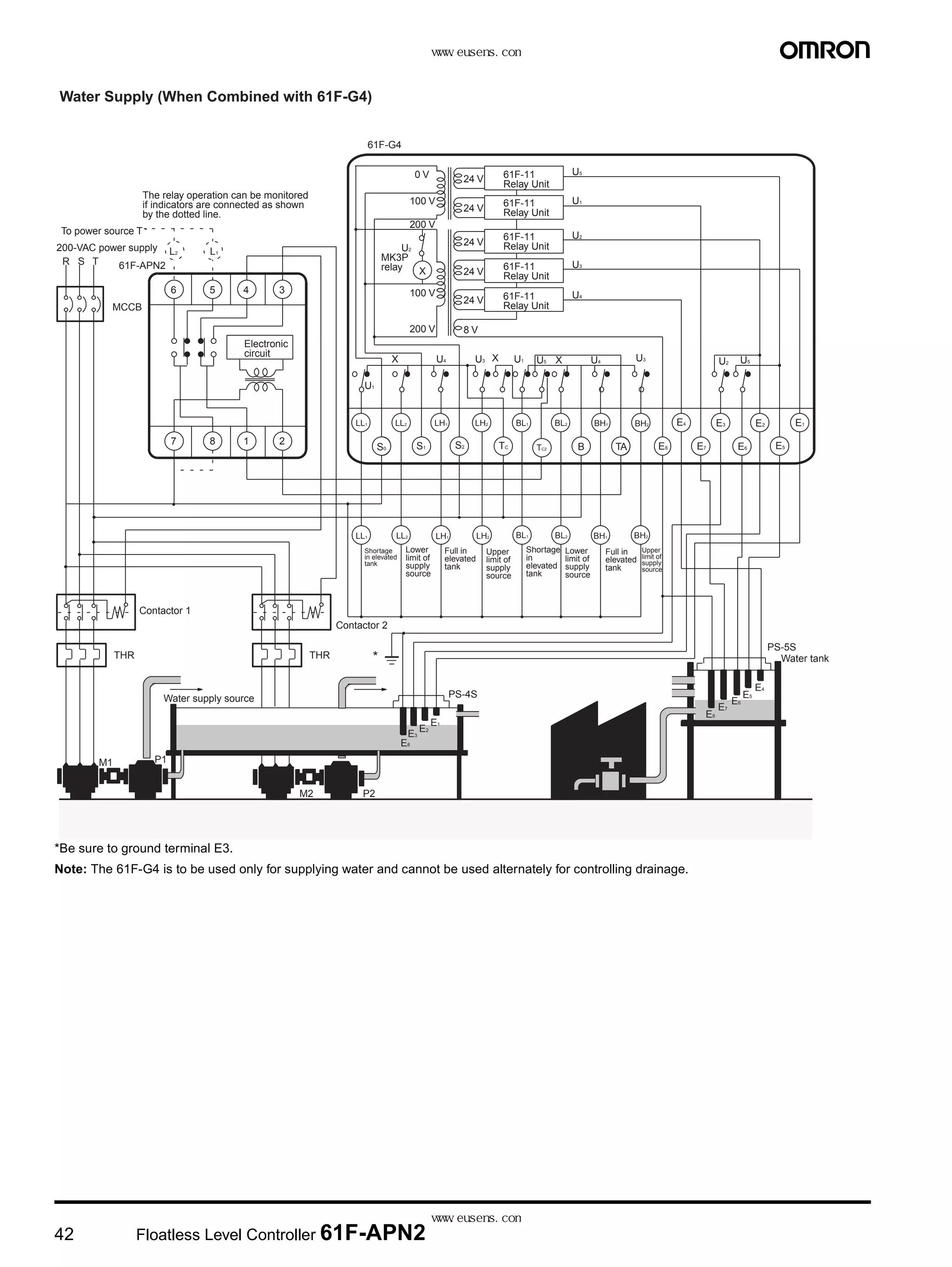 61F Floatless Level Controller Datasheet | PDF