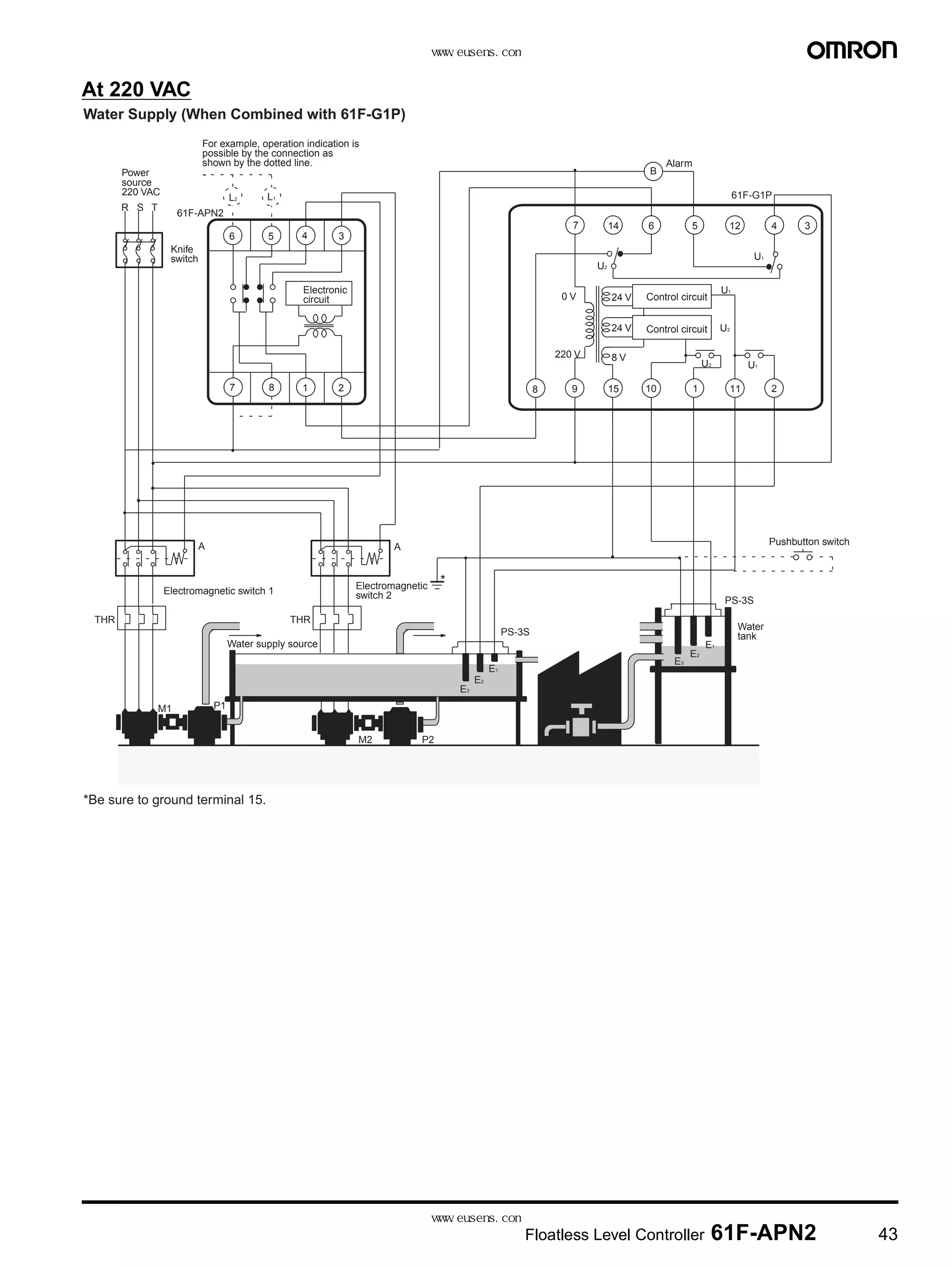 61F Floatless Level Controller Datasheet | PDF