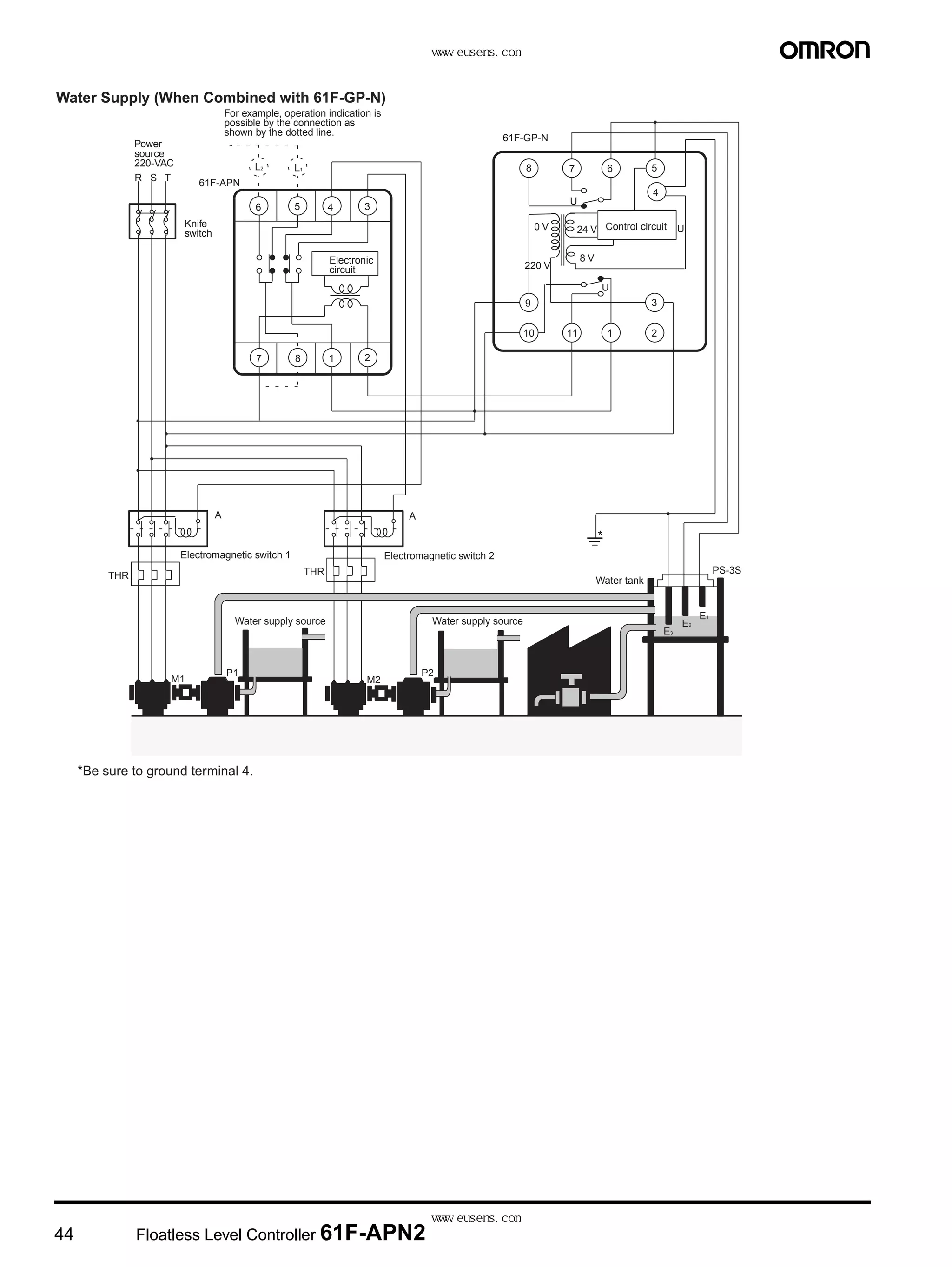 61F Floatless Level Controller Datasheet | PDF