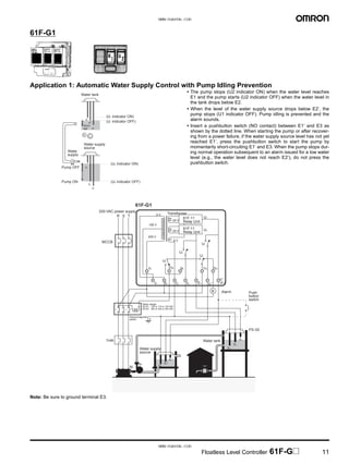 61F Floatless Level Controller Datasheet | PDF