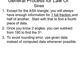 Law of sine_ powerPoint presentation1224 | PPT