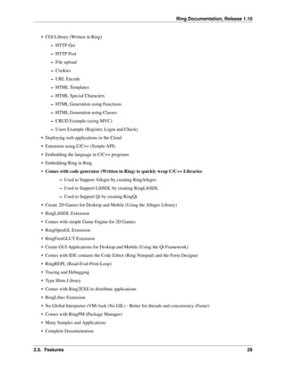 The Ring programming language version 1.10 book - Part 7 of 212 | PDF