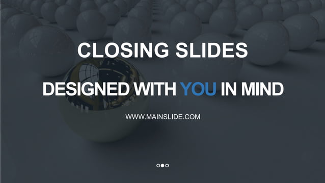 Closing slide | PPTX