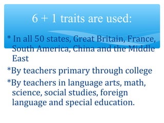 6 + 1 traits.st.mary.5.14