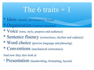 6 + 1 traits.st.mary.5.14