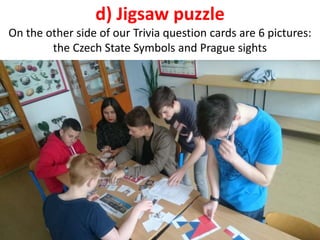 Trivia relay and game - preparation and evaluation of lesson | PPT