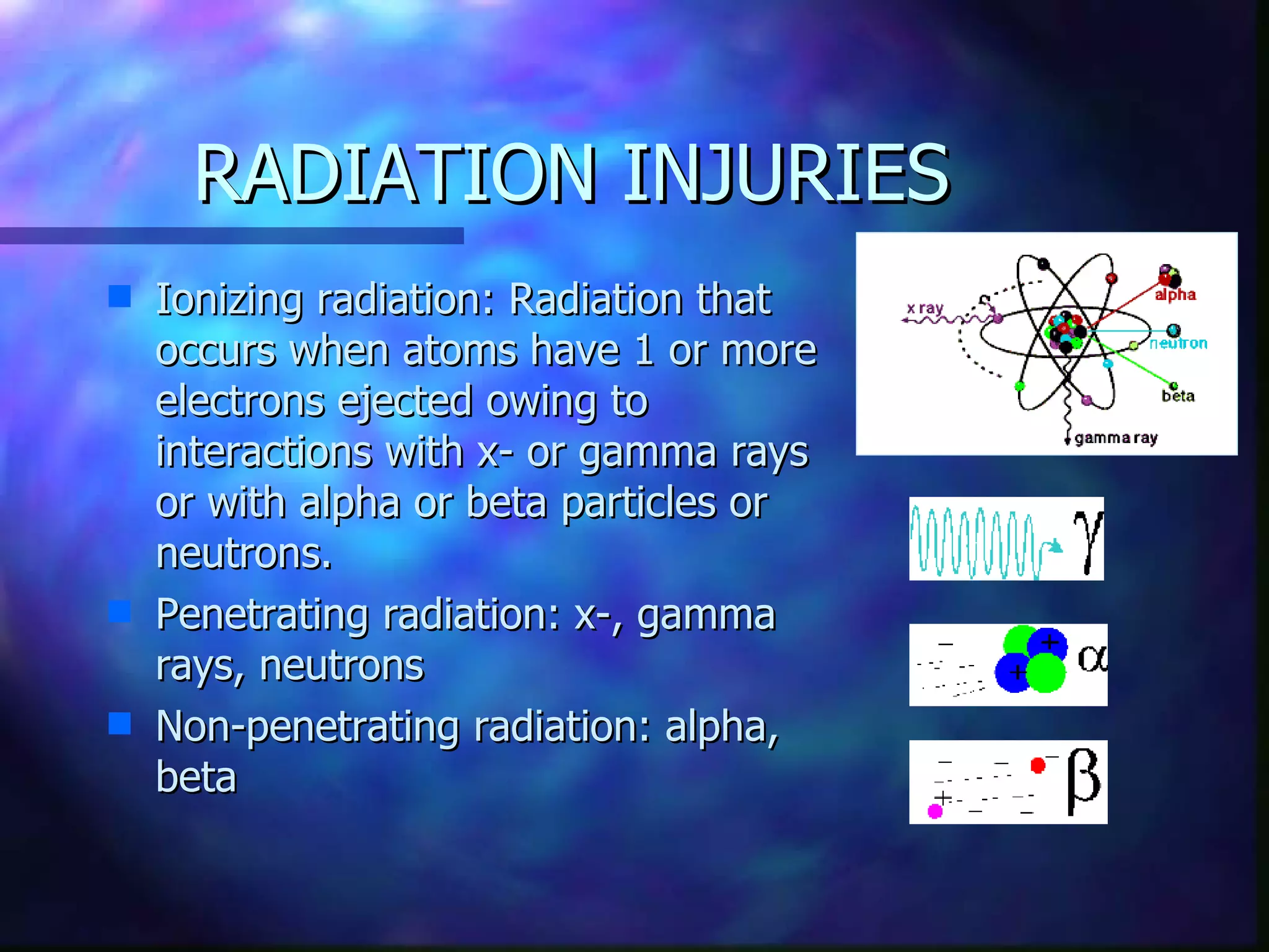 radiation injury | PPT