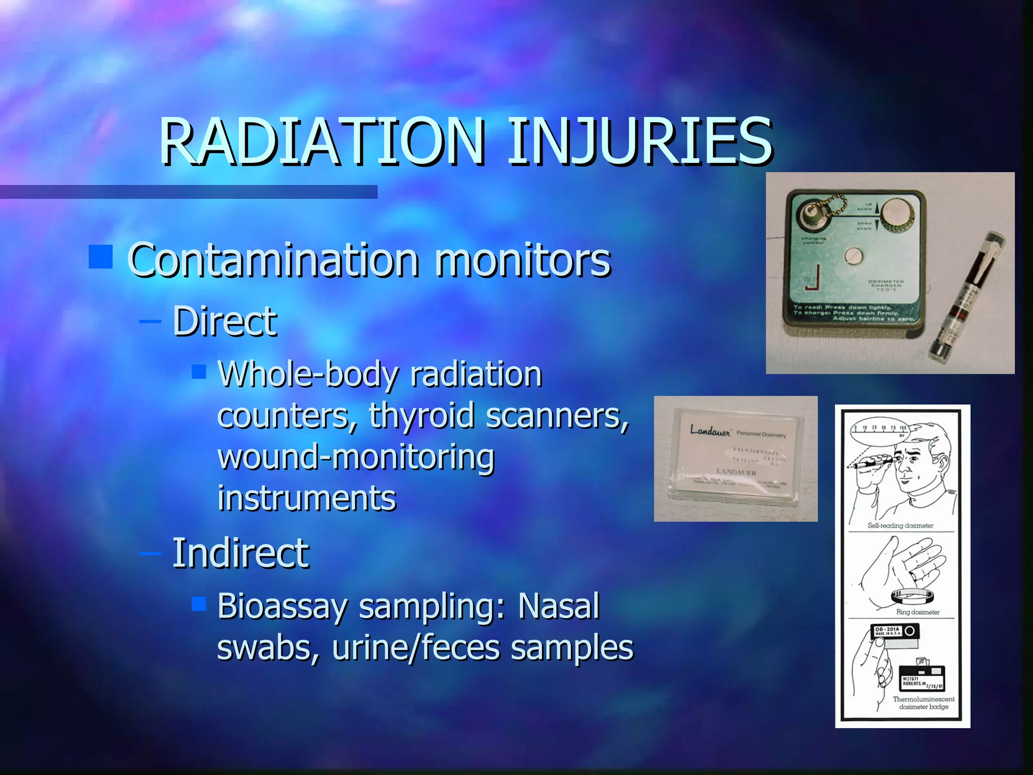 radiation injury | PPT