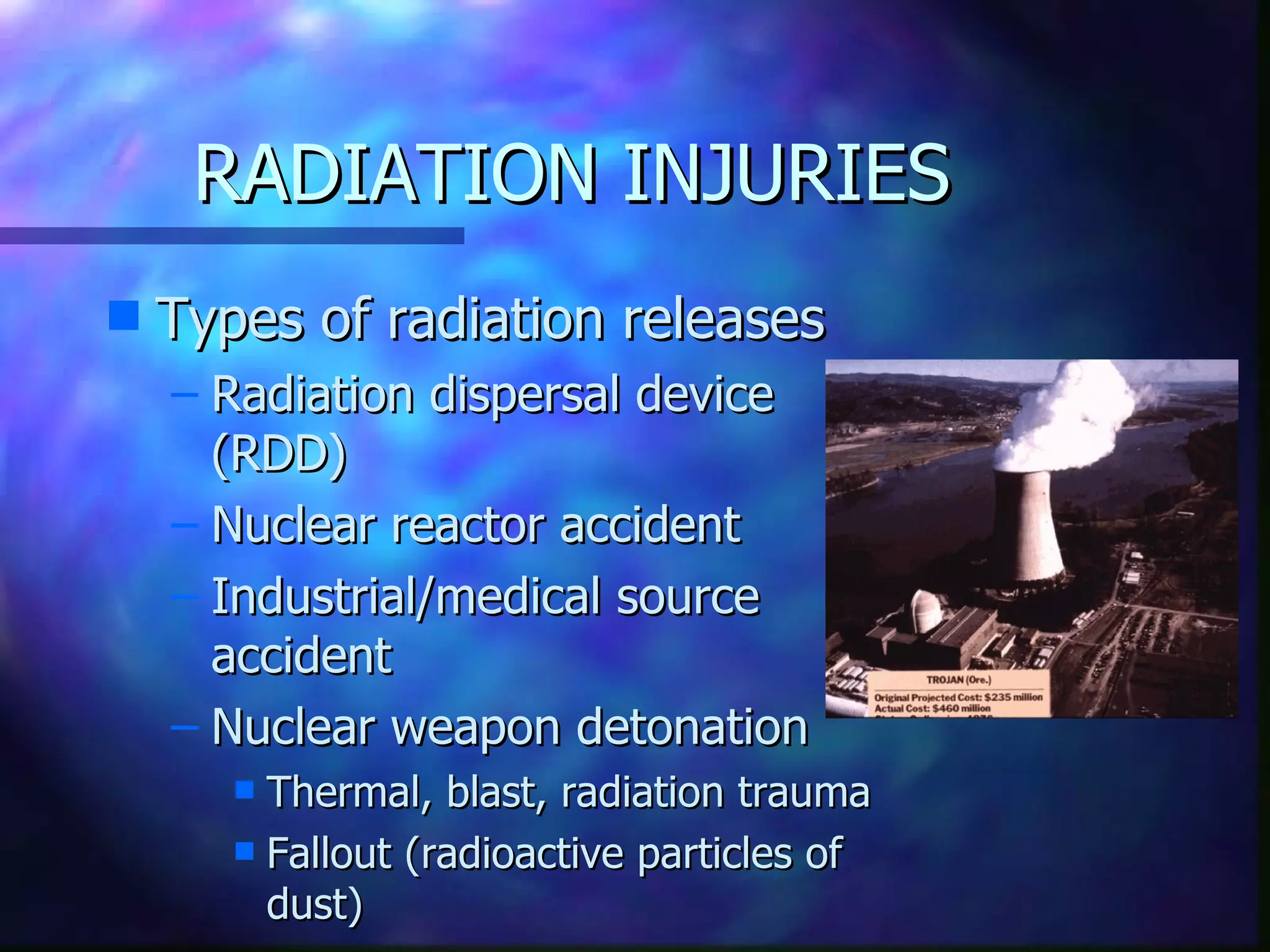 radiation injury | PPT