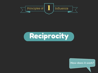 Cialdini's 6 Principles of Influence | PDF