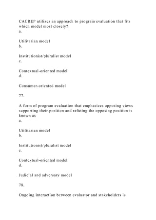 62.When researchers, clients, and stakeholders work together in .docx