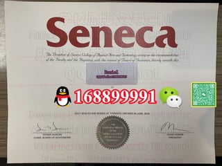 Seneca College degree offer diploma Transcript | PPT
