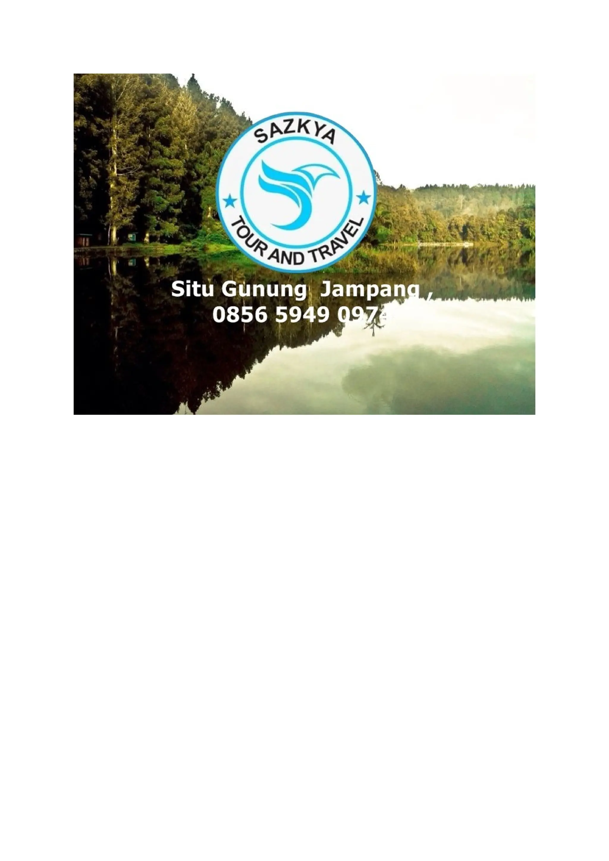 Situ Gunung Jampang , 0856 5949 0974 | DOCX