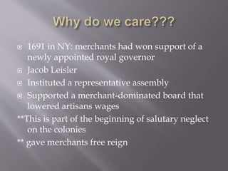 Mercantilism & the Glorious Revolution | PPTX