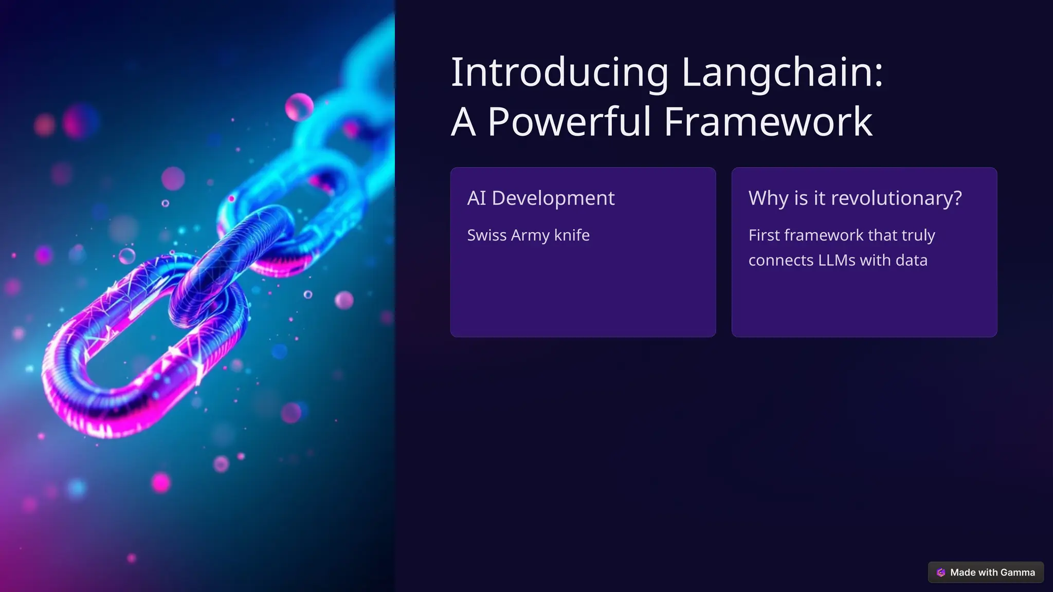 62-AI-langchain and how it is revolutionzing artificial intelligence.pptx