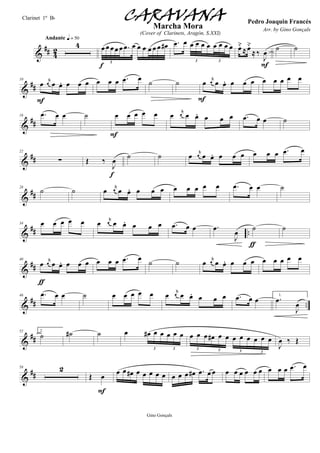 Caravana - Pedro J. Francés - Set of Clarinets | PDF