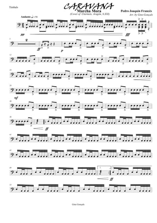 Caravana - Pedro J. Francés - Set of Clarinets | PDF