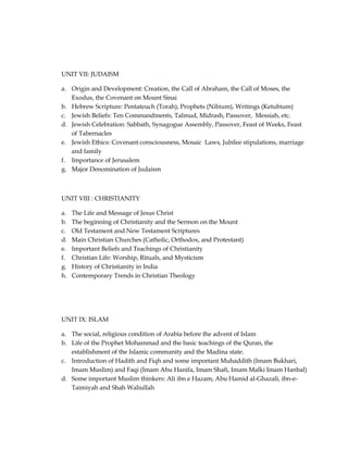 NTA UGC NET JRF - 62 comparative studies of religion-new updated ...