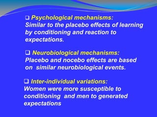 Nocebo in doctor patient communication Presentation | PDF